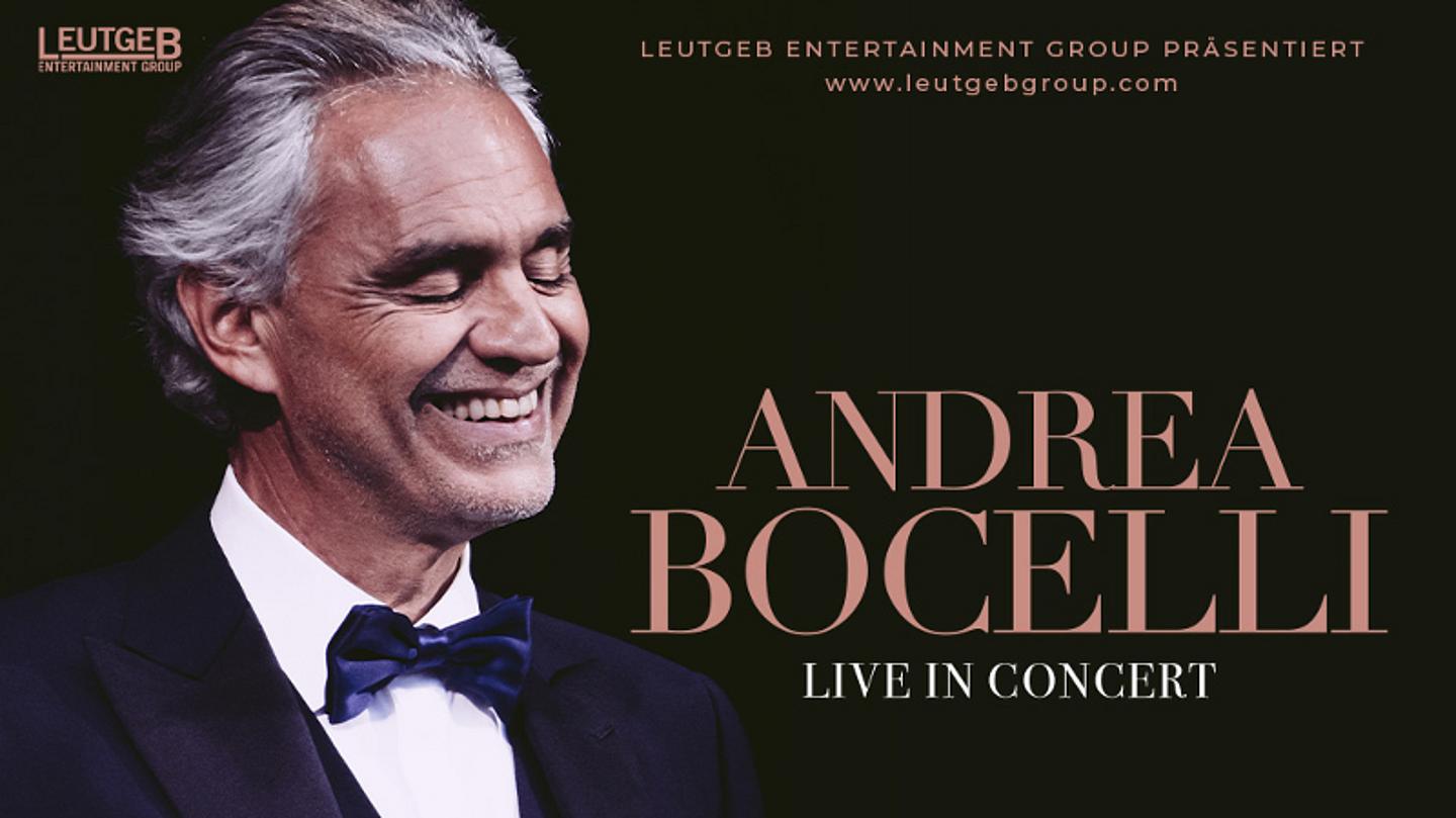 Andrea Bocelli: Konzert in der Stadthalle, 17. November 2023