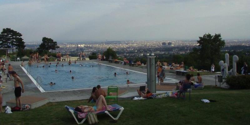 Krapfenwaldlbad: Sommerbad 19. Bezirk